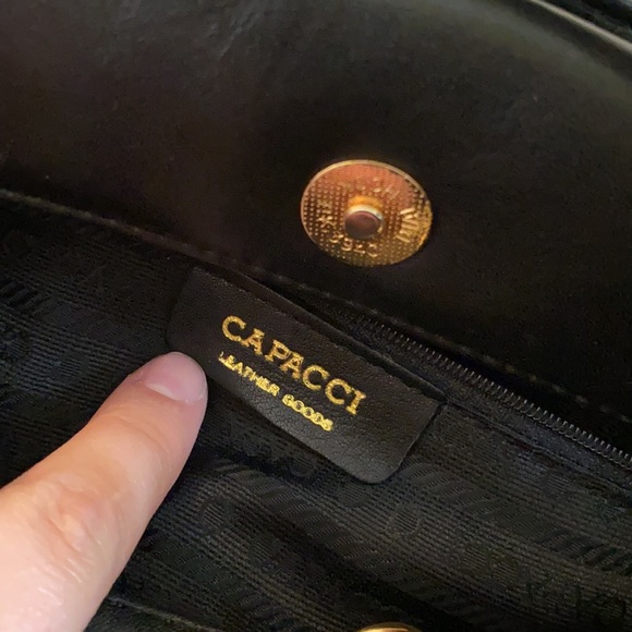 Capacci | Bags | Capacci Leather Shoulder Bag | Poshmark